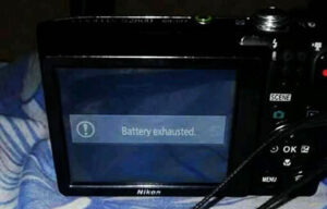 3 Major Reasons Nikon Camera Say Battery Exhausted